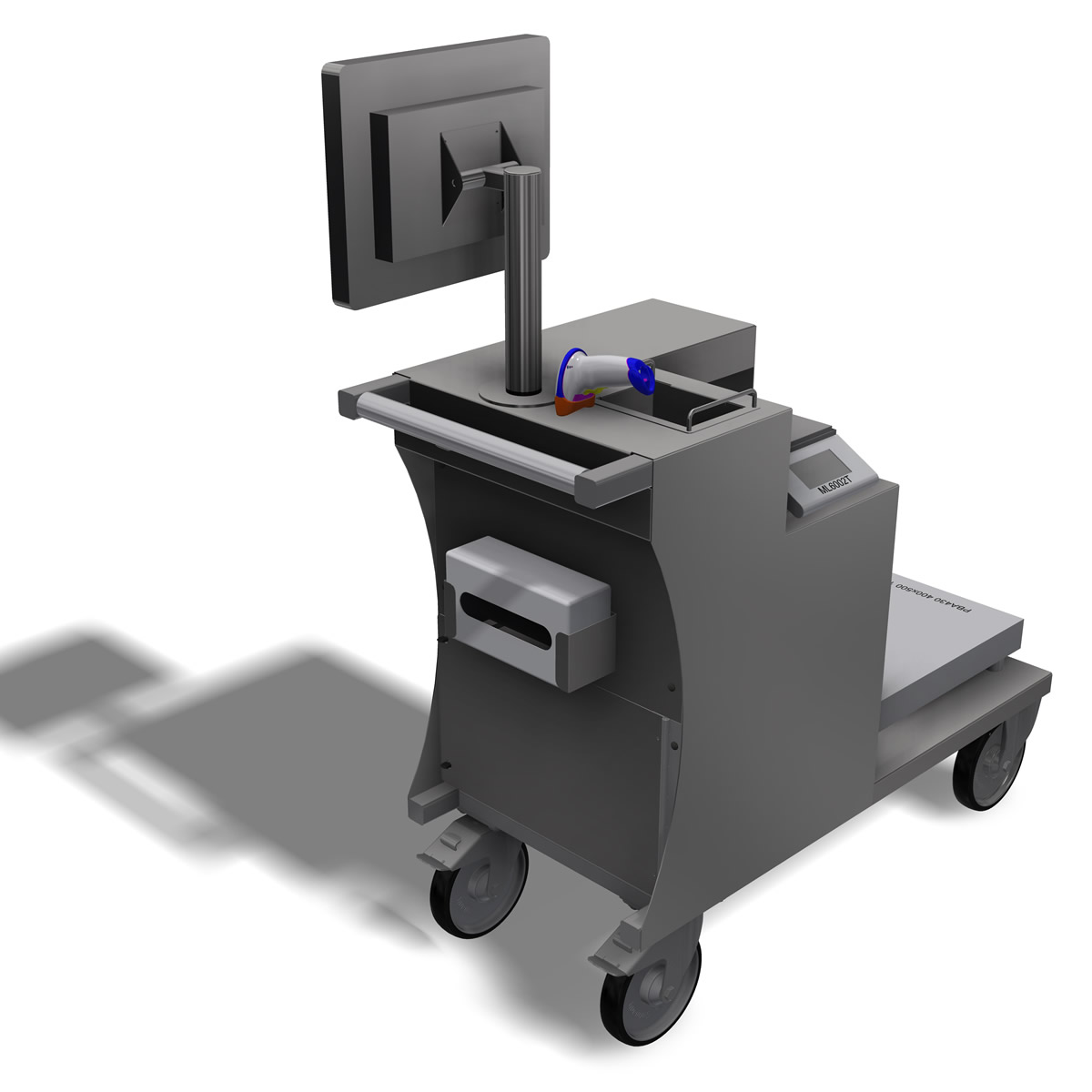 Hazardous Area Dual Scale Compounding Cart (C1D2) » iniTECH