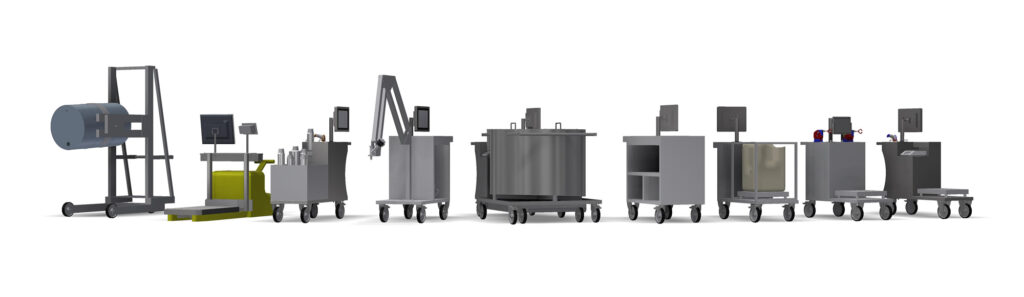 Mobile Workstation Carts for the Manufacturing Floor » iniTECH