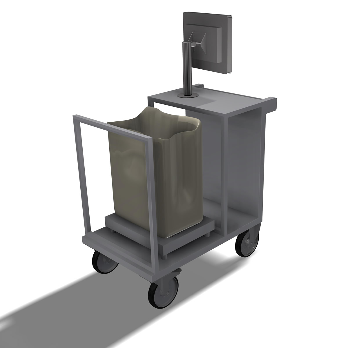 Spray Dryer Powder Filling Cart » iniTECH